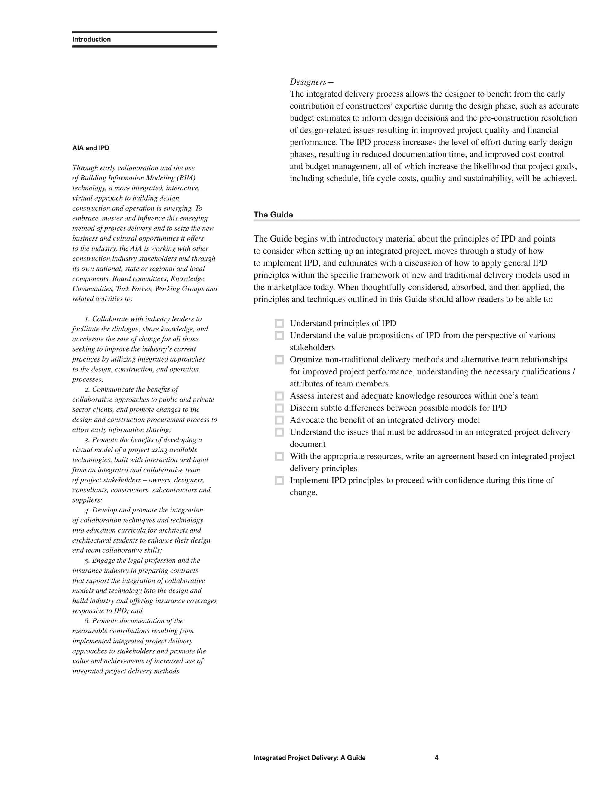 Integrated project-delivery | PDF