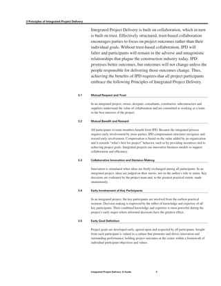 Integrated project-delivery | PDF
