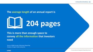 How Integrated Reporting provides insight into business strategy and ...