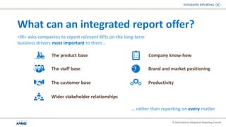 How Integrated Reporting provides insight into business strategy and ...