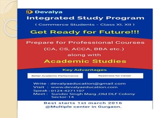 Integrated study program ppt | PPT