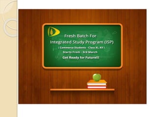 Integrated study program ppt | PPT