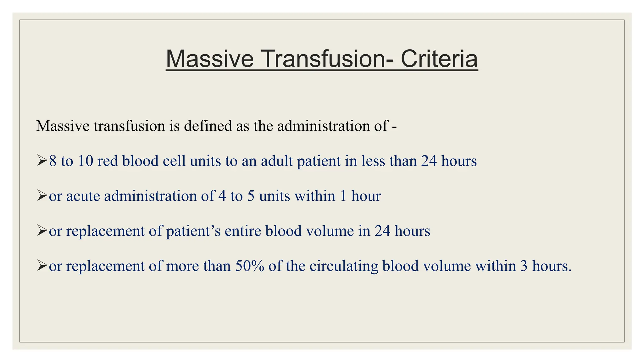 A Case presentation of Massive Transfusion in post LSCS PPH patient | PPTX