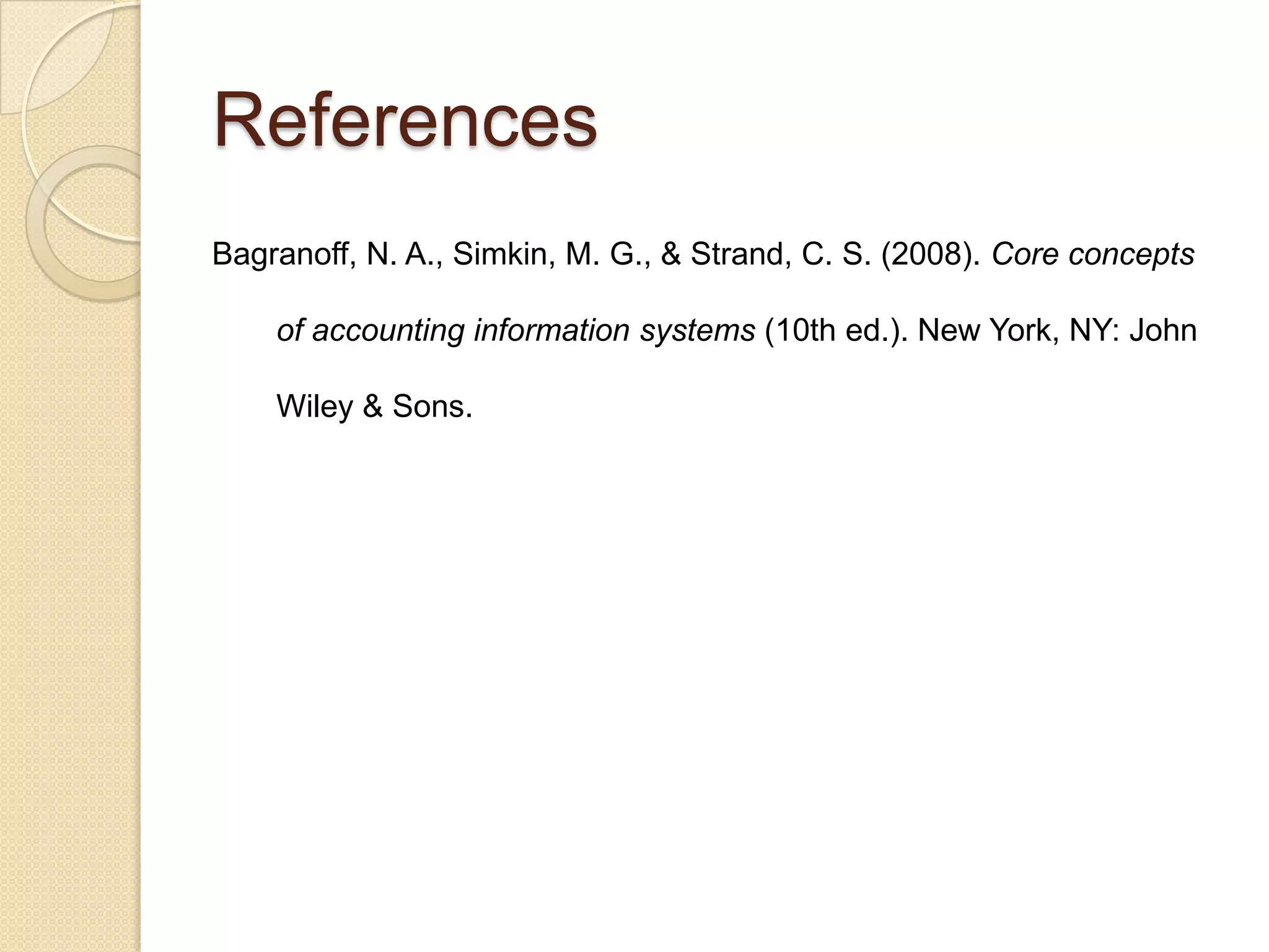 Integrated accounting system | PPTX
