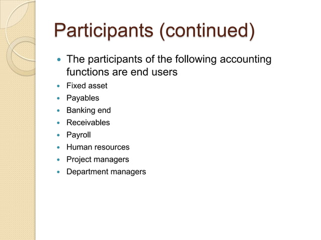 Integrated accounting system | PPTX