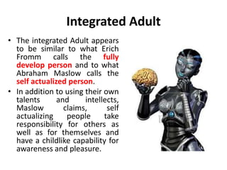 Integrated adult - Transactional Analysis | PPTX