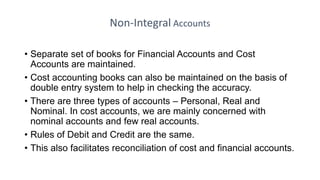 Integrated and non integrated accounts part i | PPTX