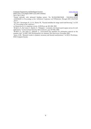 Integrated approach for domain dimensional information retrieval system by using neural networks ...