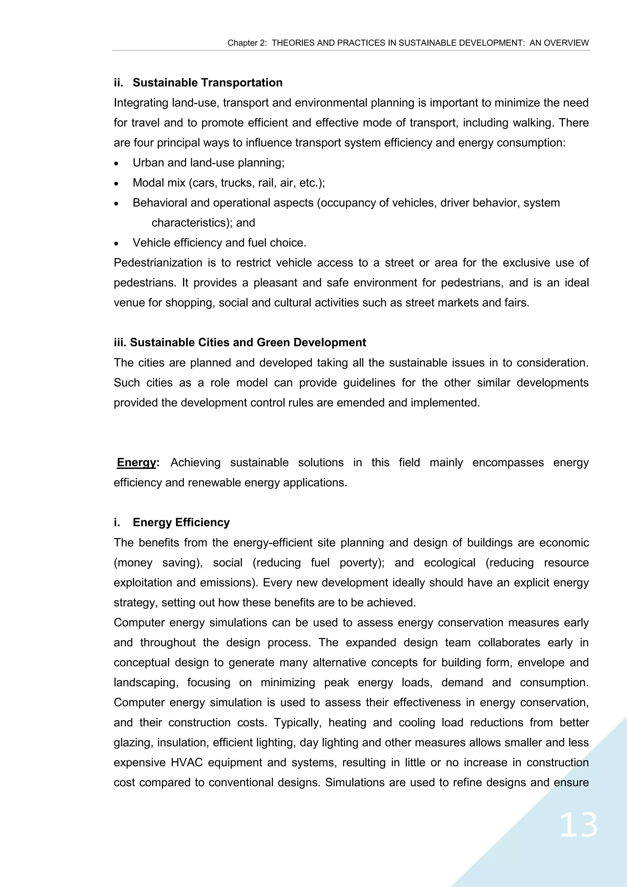 Integrated approach to sustainable development of indian railway ...