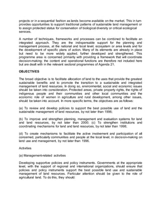 Integrated approach to the planning and management of land resources | DOCX