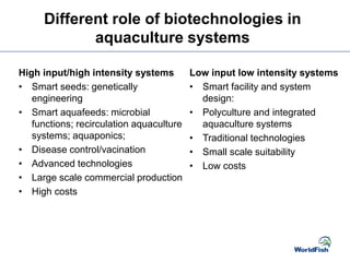 Integrated aquaculture systems as climate smart aquaculture and ...