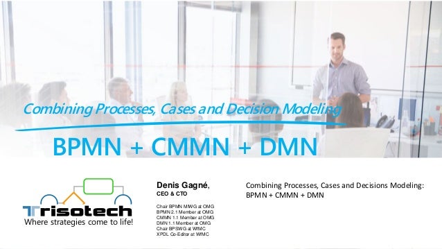 Integrated BPMN, CMMN and DMN - Combining processes, cases and decis…