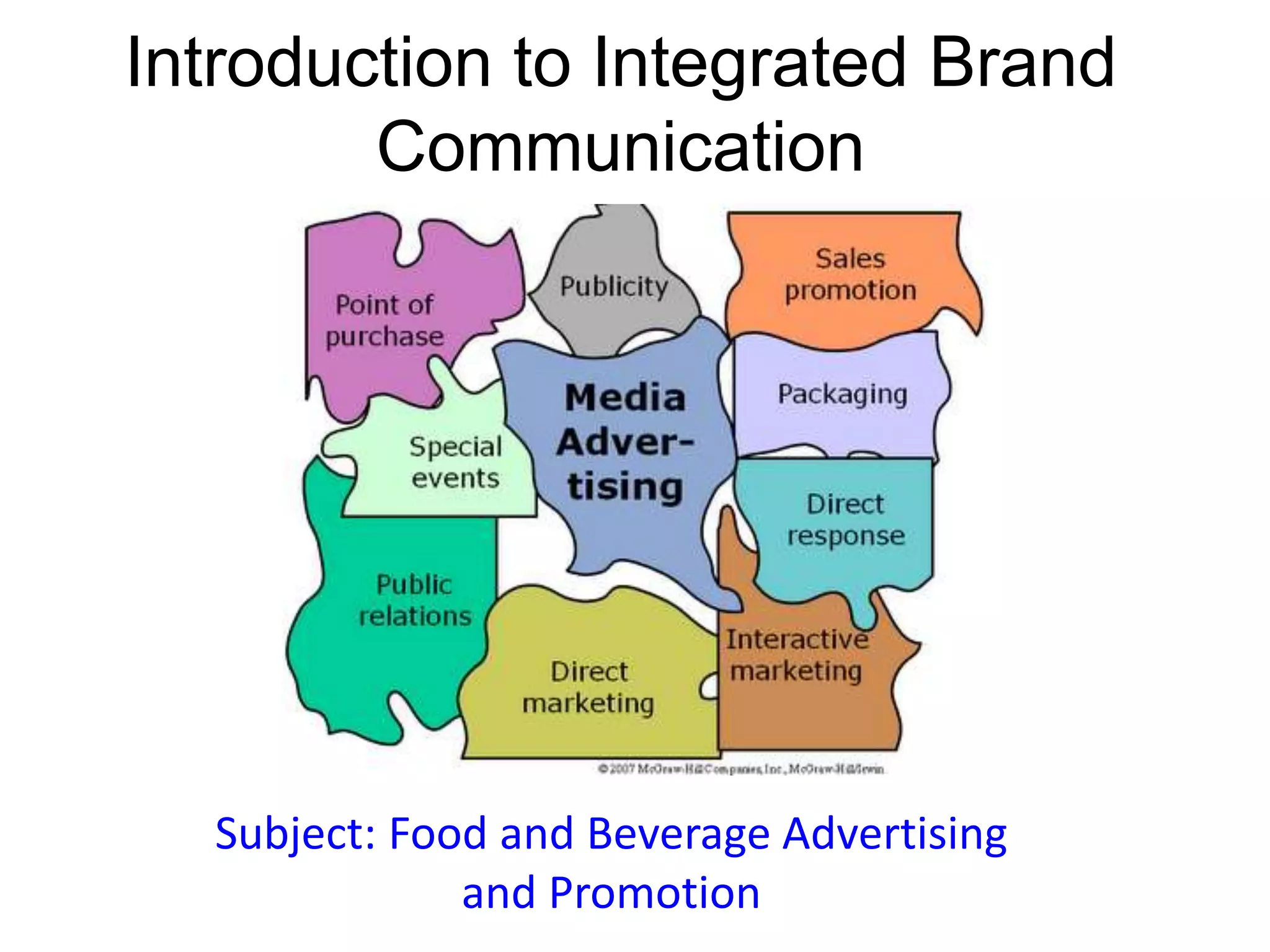 Integrated Brand Communication | PPTX