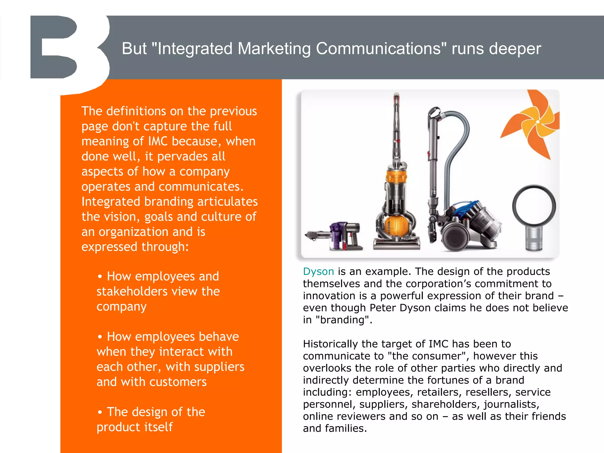 What is "integrated branding"? | PPT | Advertising Industry | Industries
