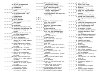 Integrated businessapplications1studentprofilesheet | PDF