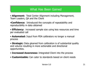 Integrated calibration mgt presentation | PDF