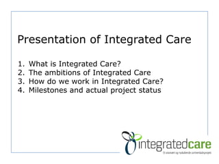 Integrated Care | PPTX