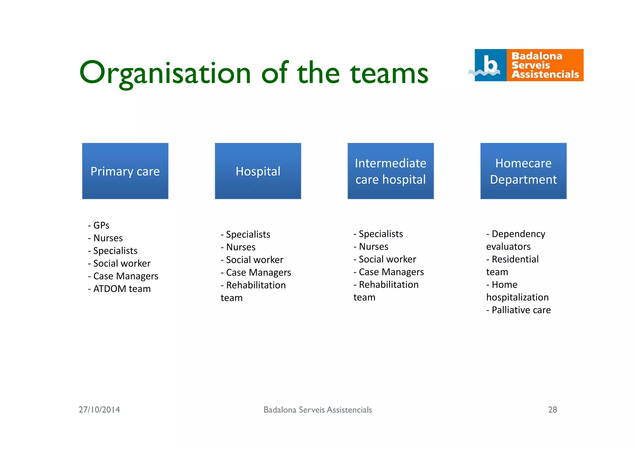 BSA: Integrated care delivery model | PDF