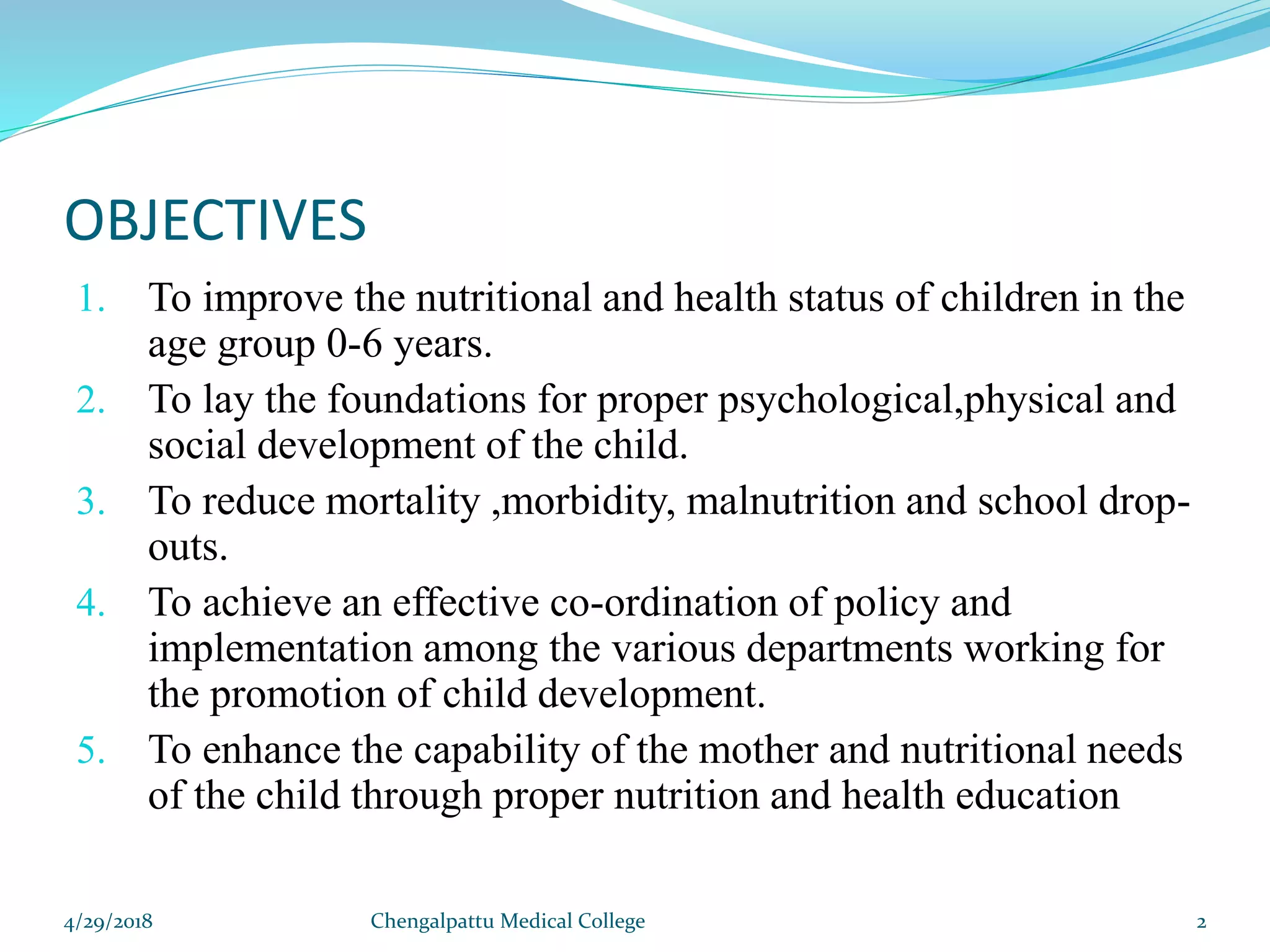 Integrated Child Development Services | PPTX