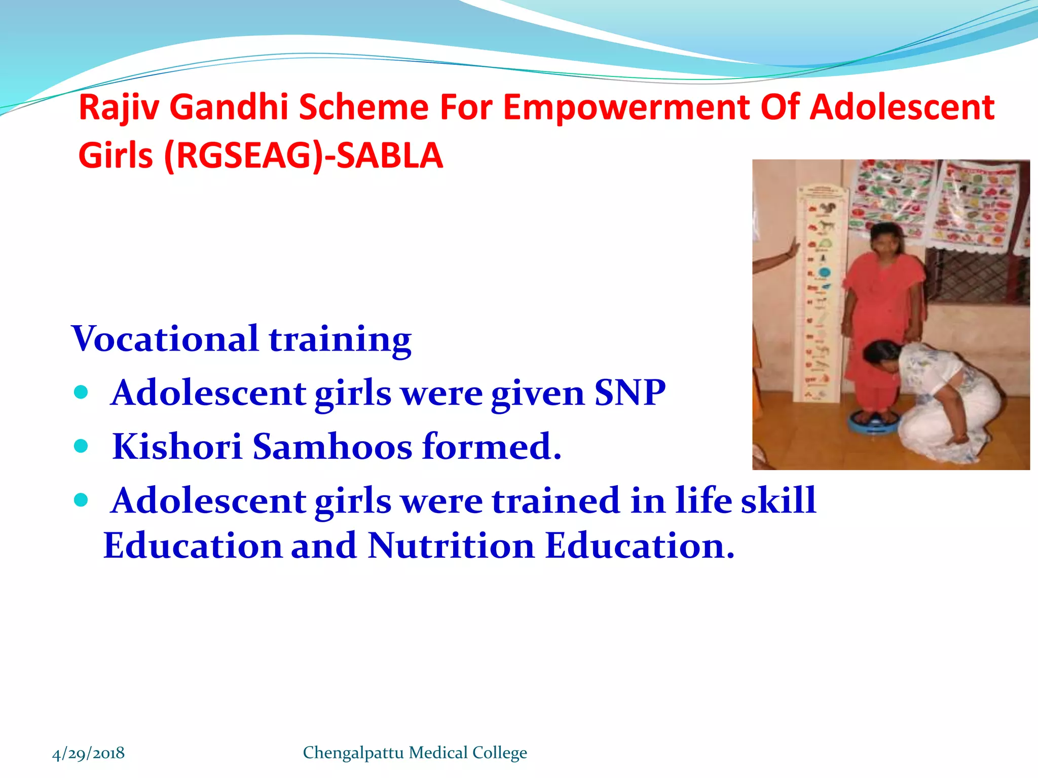 Integrated Child Development Services | PPTX