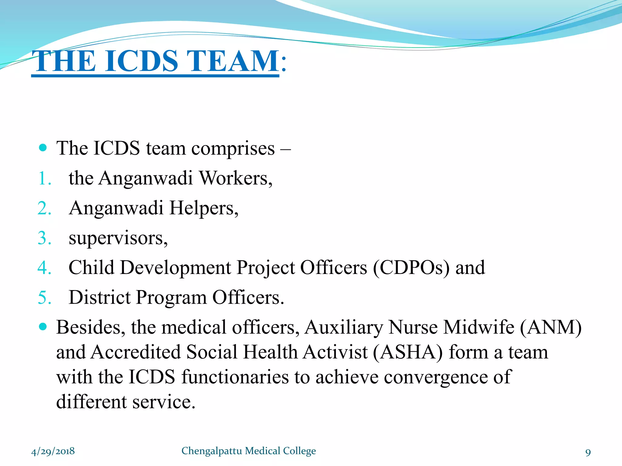 Integrated Child Development Services | PPTX