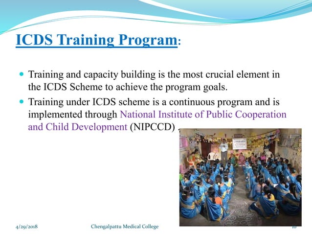 Integrated Child Development Services | PPT