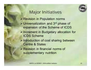 Integrated Child Development Scheme (ICDS) | PPT