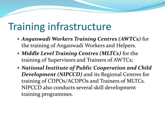 Integrated child development services | PPTX