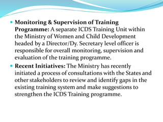 Integrated child development services | PPTX