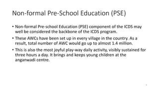 Integrated child development services final | PPT