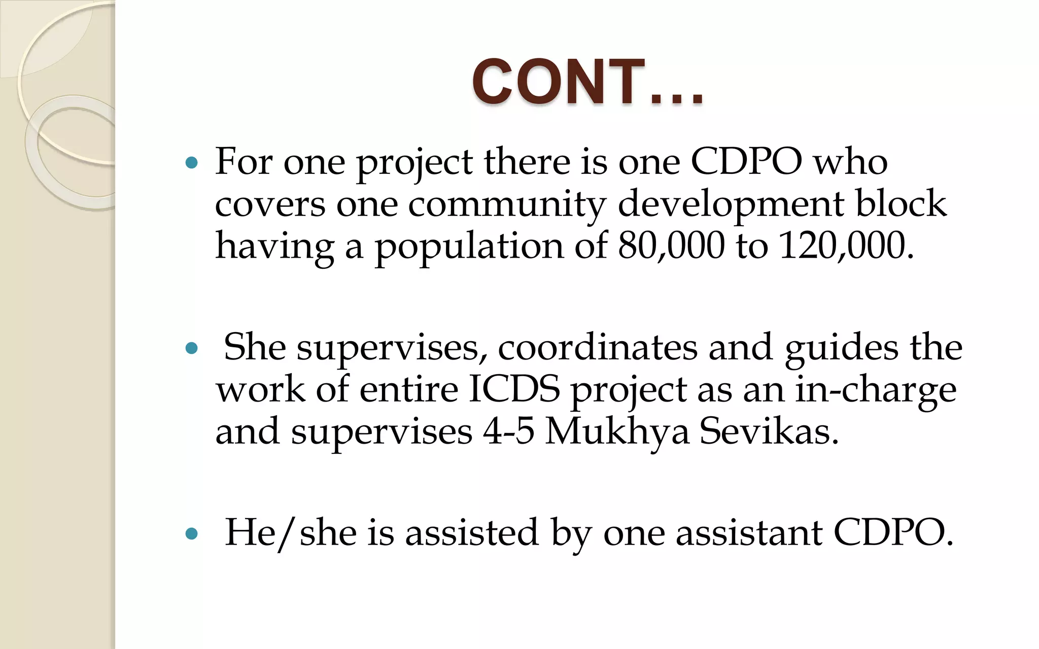 Integrated child development services (icds) 2021 | PPTX