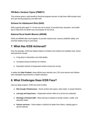 Integrated Child Development Services (ICDS)_ Objectives, Benefits, and ...