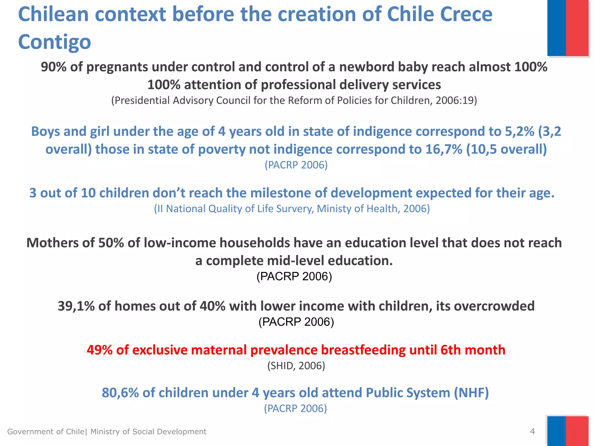 Integrated child protection system–chile crece contigo | PPT