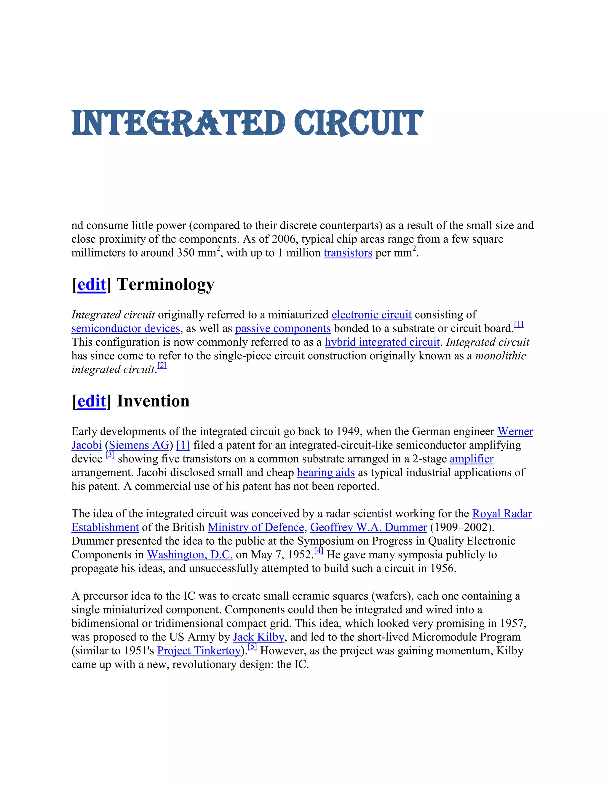 Integrated circuit | DOCX