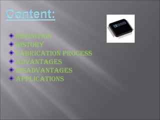 Integrated Circuits | PPT