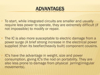 Integrated circuits | PPT
