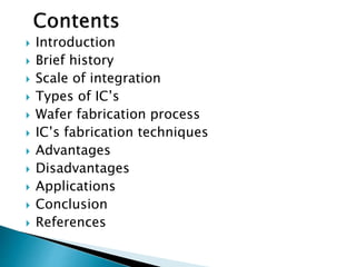 Integratedcircuits | PPT