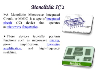 Integrated circuits | PPTX