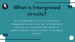 Integrated circuits basics | PDF