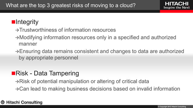 Integrated Cloud Framework: Security, Governance, Compliance, Content ...