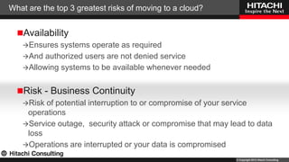 Integrated Cloud Framework: Security, Governance, Compliance, Content ...
