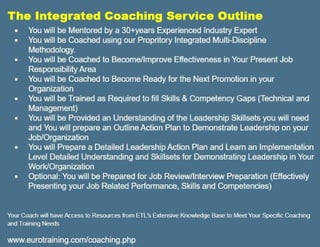 Integrated coaching service outline | PPT