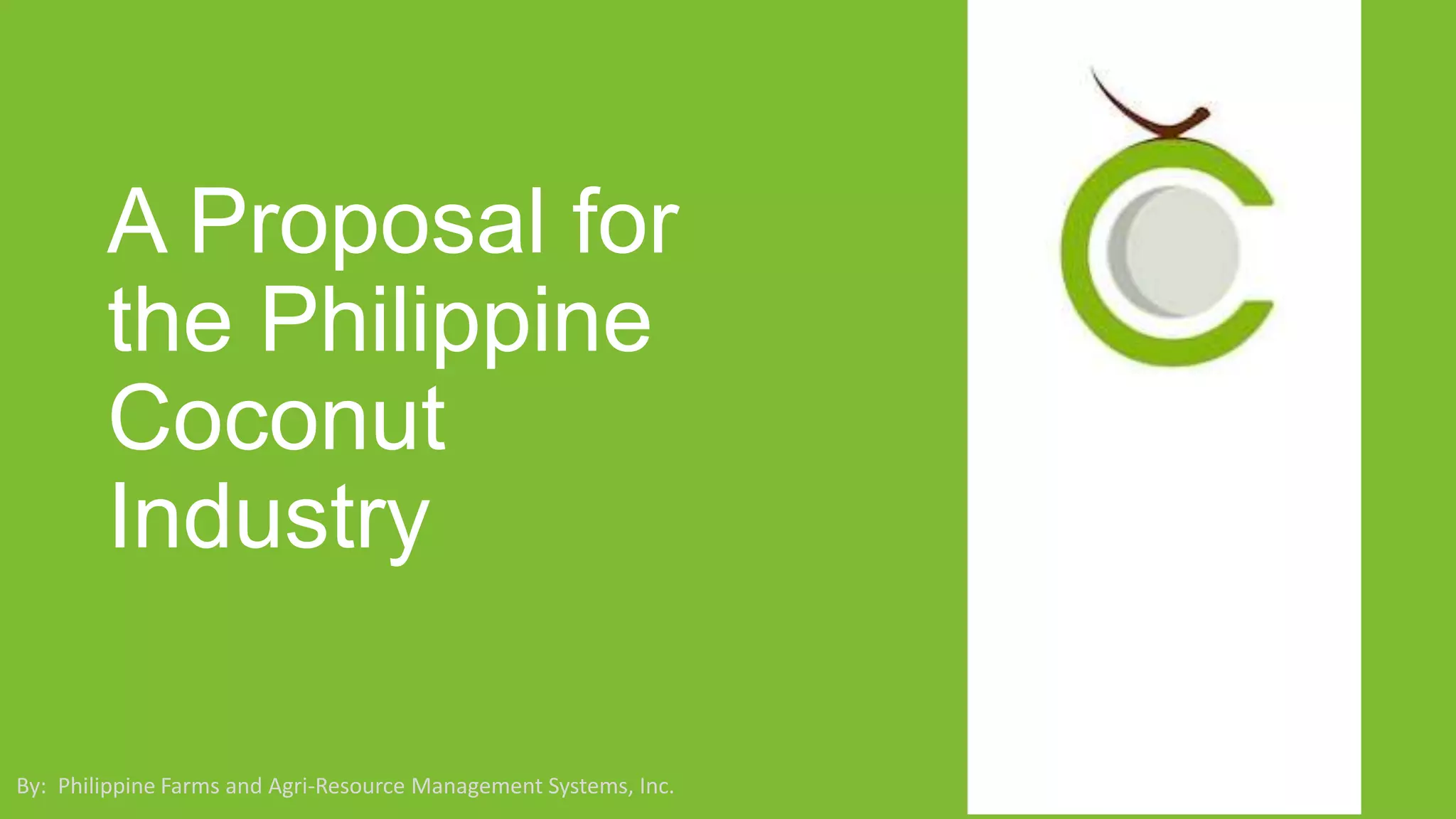 Integrated coconut process pilipinas | PPT