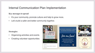 integrated communication plan .pptx | Social Networking | Internet