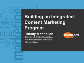 Building an Integrated Content Marketing Strategy | PPTX