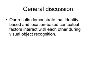 Integrated Contextual Representation For Objects’ | PPT