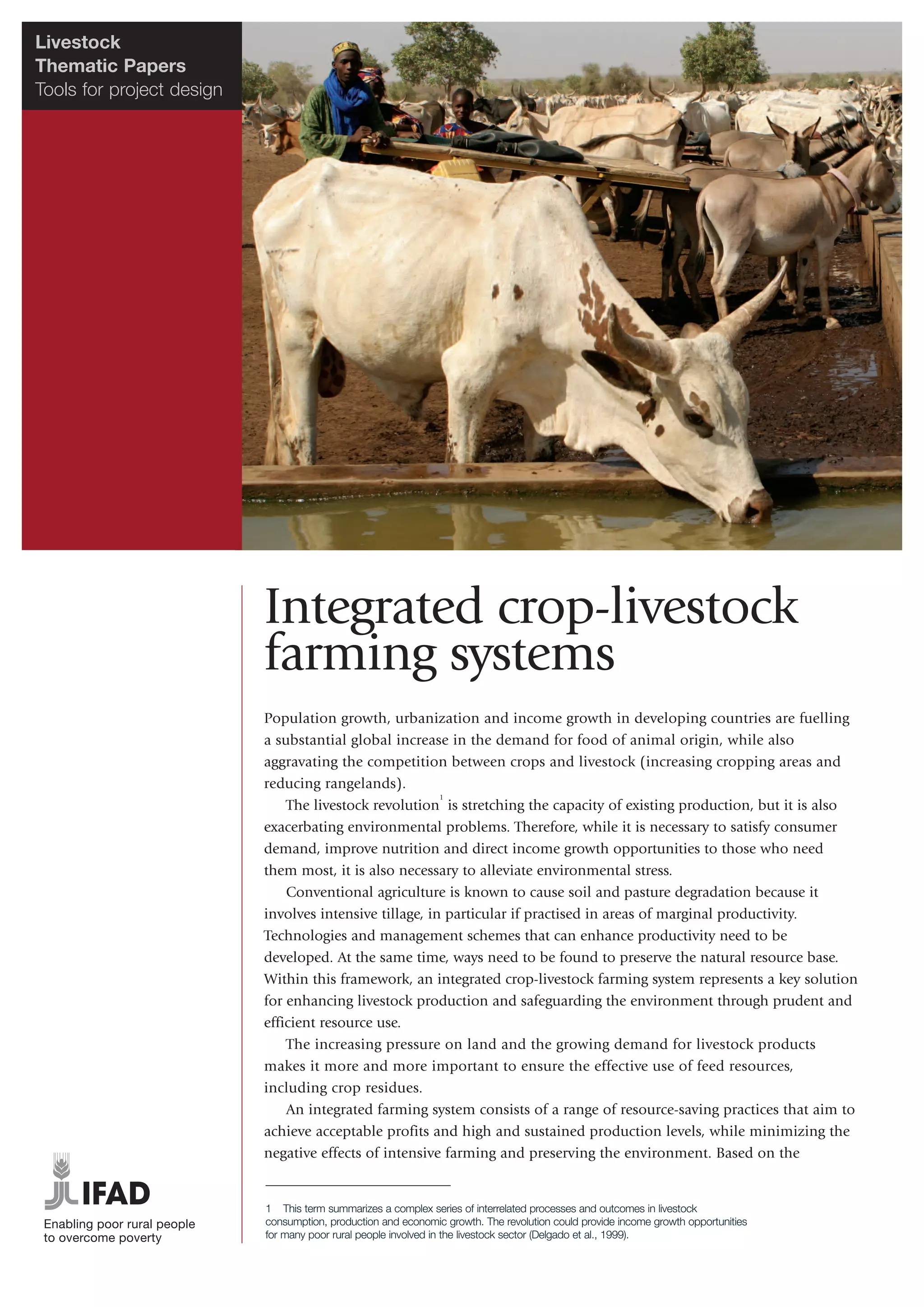 Integrated Crop-Livestock Farming Systems | PDF