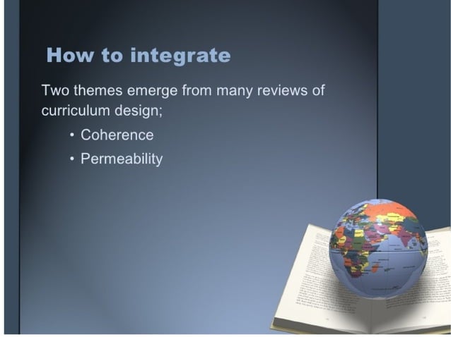 Integrated curriculum Design | PPT