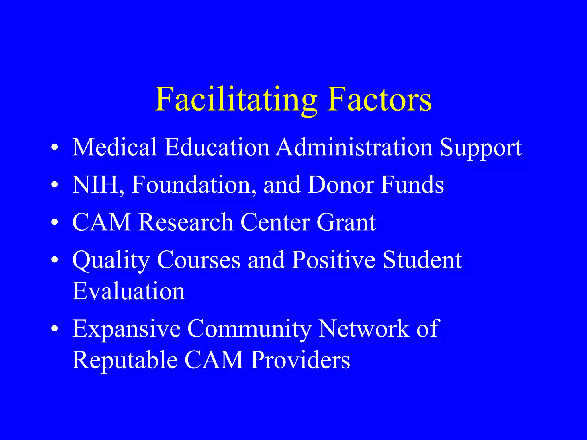 integrated curriculum CAM.ppt