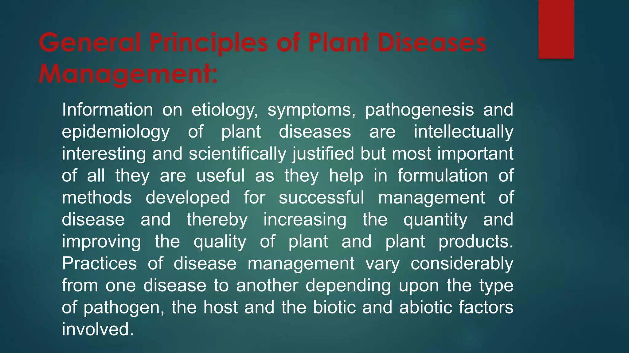 Integrated disease management (IDM) | PDF